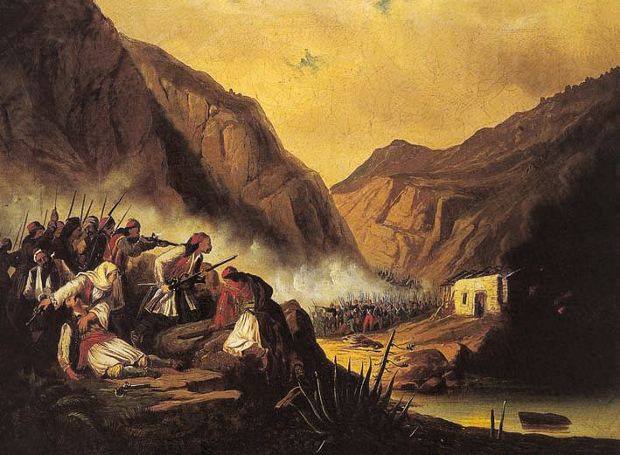 ΣΑΝ ΣΗΜΕΡΑ - 20 Μαΐου/1 Ιουνίου 1825: Μανιάκι, η θυσία του Παπαφλέσσα ...