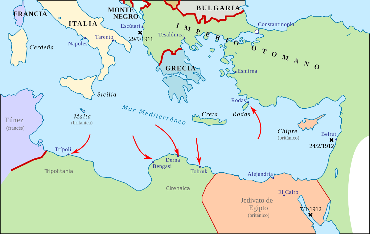 ΣΑΝ ΣΗΜΕΡΑ - 29 Σεπτεμβρίου 1911: Ο Ιταλο-Τουρκικός πόλεμος ξεκινά ...