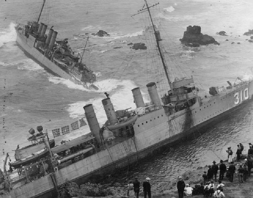 ΣΑΝ ΣΗΜΕΡΑ - 8 Σεπτεμβρίου 1923: «Honda Point disaster», εννέα ...