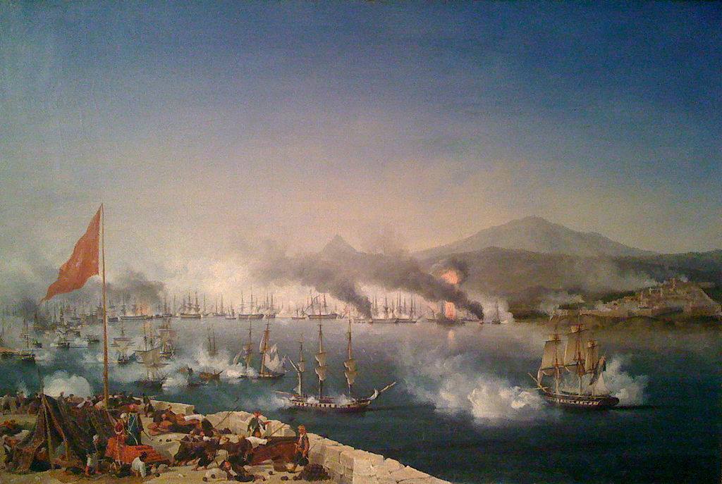 ΣΑΝ ΣΗΜΕΡΑ - 8/20 Οκτωβρίου 1827: Ναυμαχία του Ναυαρίνου ...