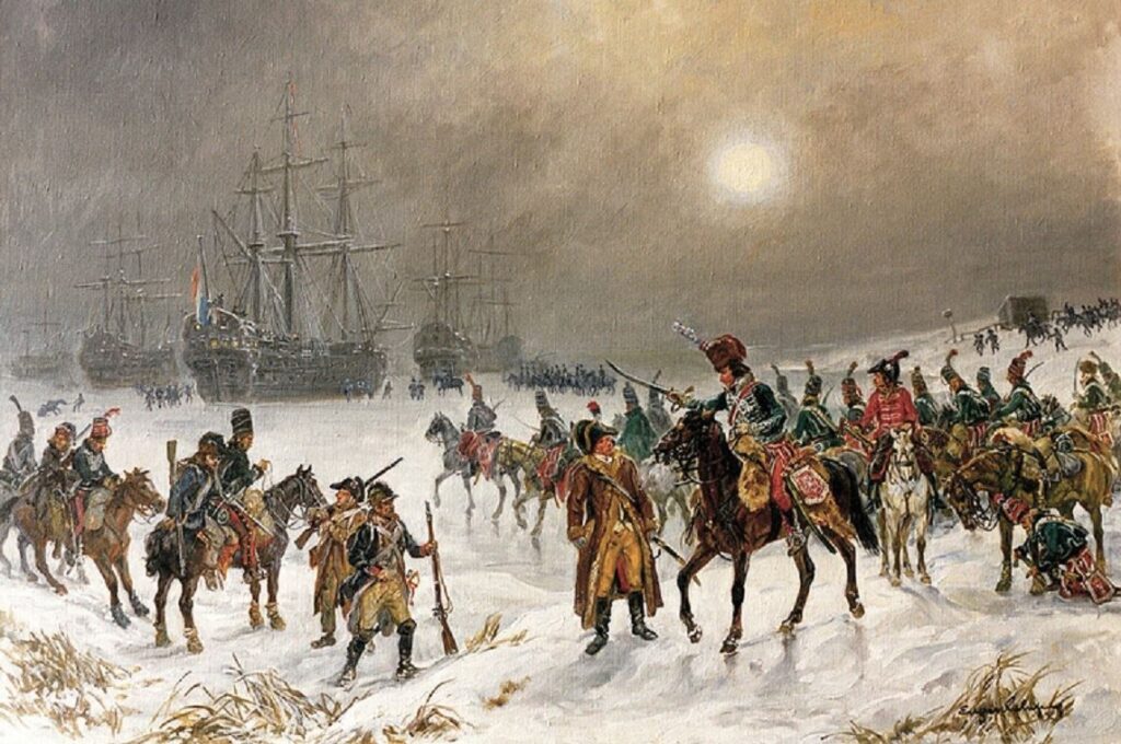 ΣΑΝ ΣΗΜΕΡΑ - 23 Ιανουαρίου 1795: Επεισόδιο του Den Helder, γαλλικό ...