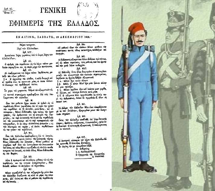 ΣΑΝ ΣΗΜΕΡΑ - 22 Δεκεμβρίου 1828/3 Ιανουαρίου 1829: Η ίδρυση της Σχολής ...