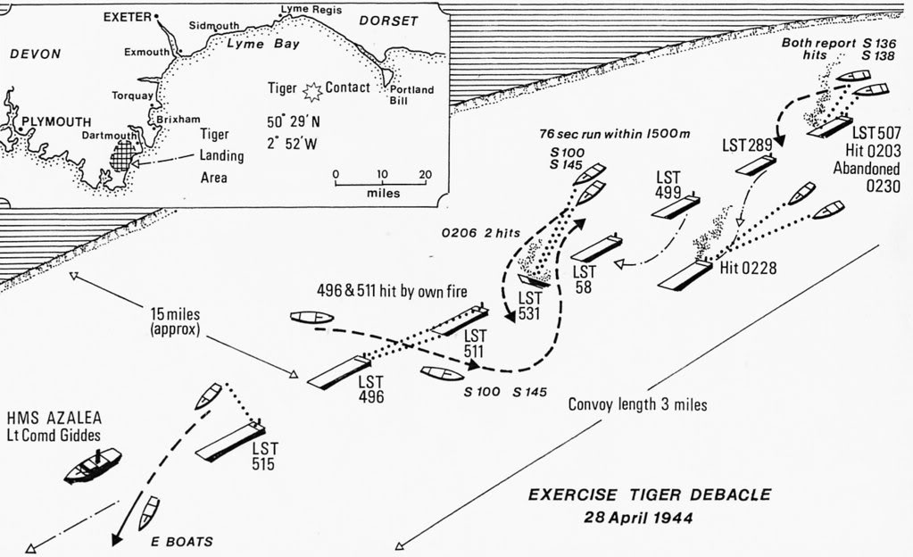 ΣΑΝ ΣΗΜΕΡΑ – 28 Απριλίου 1944: Άσκηση “Tiger”, καταστροφή λίγο πριν την ...