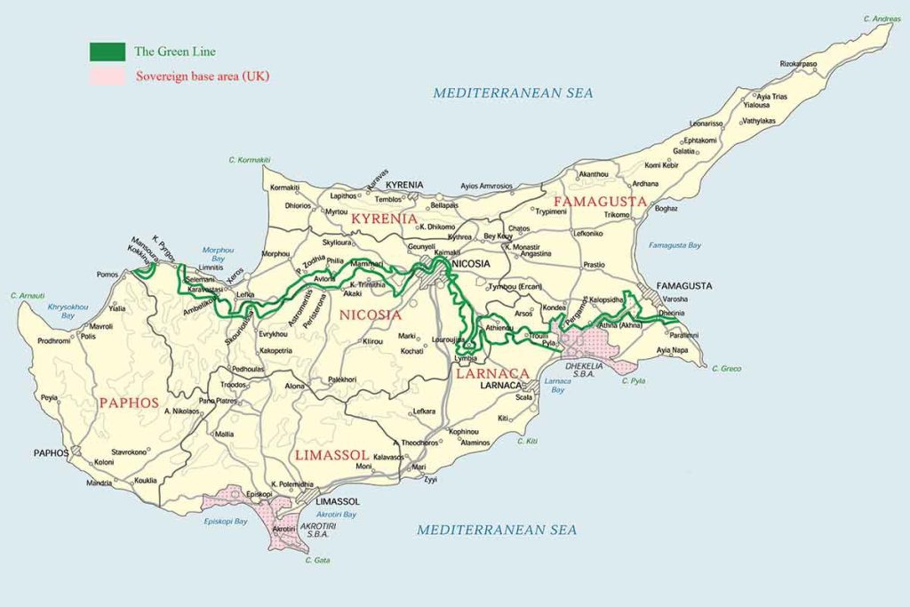 ΣΑΝ ΣΗΜΕΡΑ - 30 Δεκεμβρίου 1963: Η χάραξη της «Πράσινης Γραμμής» στο ...